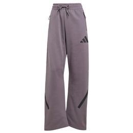 adidas Sportswear Sporthose 'Z.N.E.' Damen Gr&ouml;&szlig;e M/L grau / schwarz