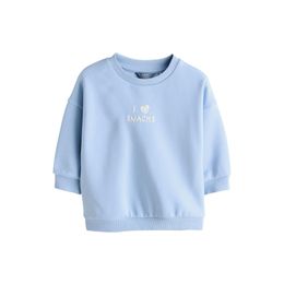 next Sweatshirt Jungen Gr&ouml;&szlig;e 74 blau