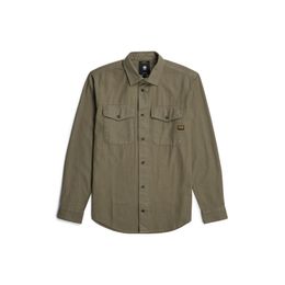 G-Star Raw G-star Hemd 'Marine' Herren Gr&ouml;&szlig;e XXS oliv