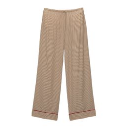 Pull&Bear Pull&bear Hose Damen Gr&ouml;&szlig;e 42 ecru / gr&uuml;n / helllila