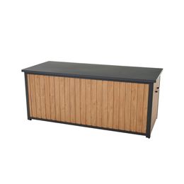 siena GARDEN Kissenbox 'Sabano' teak/anthrazit 181 x 79 x 75 cm