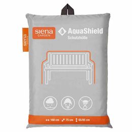 siena GARDEN Bankh&uuml;lle AquaShield 160 x 75 x 65 cm f&uuml;r 3er-B&auml;nke, Reduktion von Kondensation und Schimmel, Grau