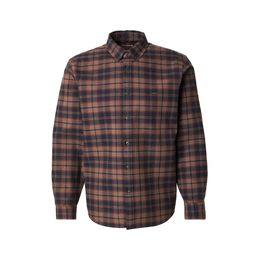 Levi's Levi's 'Authentic Button Down Shirt' Herren Gr&ouml;&szlig;e XXL dunkelblau / kastanienbraun / brokat