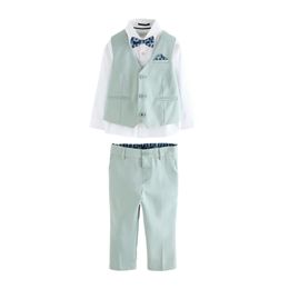 Baker By Ted Baker Set Jungen Gr&ouml;&szlig;e 98 navy / opal / mint / wei&szlig;