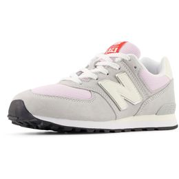 New Balance Sportschuh '574' Jungen Gr&ouml;&szlig;e 38 creme / grau / ros&eacute;