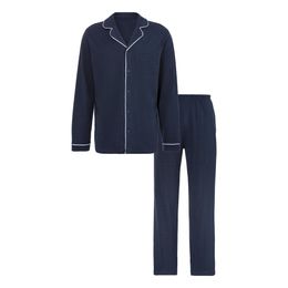 s.Oliver Pyjama Herren Gr&ouml;&szlig;e L navy / wei&szlig;