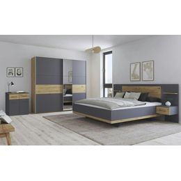 Schwebet&uuml;renschrank Korbach - grau - 261 cm - 210 cm - cm 59,0 - Sconto