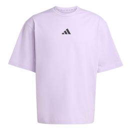 adidas Performance Funktionsshirt 'Power' Herren Gr&ouml;&szlig;e M lavendel / schwarz