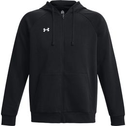 Under Armour Sportsweatjacke 'Rival' Herren Gr&ouml;&szlig;e XS schwarz / wei&szlig;