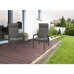 Bellavista - Home & Garden&reg; Hochlehner-Sessel "Kansas" 2er Set