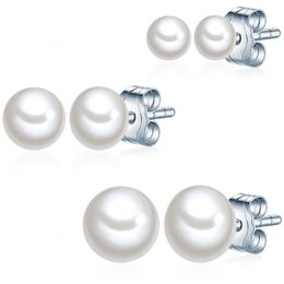 Valero Pearls Ohrringe Damen Gr&ouml;&szlig;e One Size silber / perlwei&szlig;
