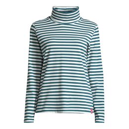 Salzhaut Shirt 'N&Ouml;&szlig;EN' female Blue, White size L