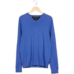 Tommy Hilfiger Pullover Herren Gr&ouml;&szlig;e M Second Hand blau