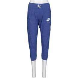 Nike Stoffhose Damen Gr&ouml;&szlig;e M Second Hand blau