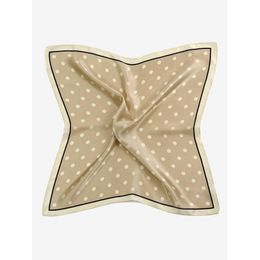 Maytree Wrap 'Seidentuch Punkte klein' female Beige size One Size