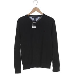 Tommy Hilfiger Pullover Herren Gr&ouml;&szlig;e M Second Hand schwarz
