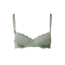 Hunkem&ouml;ller Hunkem&ouml;ller Bikinitop 'Scallop' Damen Gr&ouml;&szlig;e 80 pastellgr&uuml;n