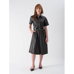 Mnd Dress 'Faux Leather Midi' female Brown size L