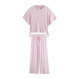 next Pyjama Damen Gr&ouml;&szlig;e 4XL/5XL rosa Winterkleid