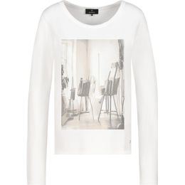 monari Shirt Damen Gr&ouml;&szlig;e S beige / grau / offwhite