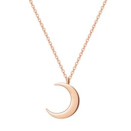 Hey Happiness Necklace 'Halbmond' female Gold size Onesize