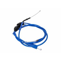 Gaszug komplett Doppler PTFE blau f&uuml;r Derbi Senda DRD X-Treme 11-, DRD Racing 11-, Aprilia RX 50, SX 50 11-, Gilera RCR, SMT 11-