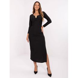 Madnezz House Kleid Damen Gr&ouml;&szlig;e 38/40 schwarz Winterkleid