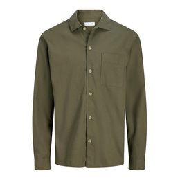 Jack & Jones JACK & JONES Button Up Shirt 'JJETristan' male size M Olive