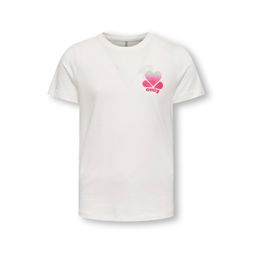 Only Girls T-Shirt 'KOGKITA-MENA' M&auml;dchen Gr&ouml;&szlig;e 158/164 mint / pink / wei&szlig;