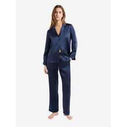 Etam Pajama Pants 'Pearly' female Blue size S
