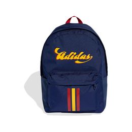 Adidas Performance Sportrucksack 'TIRO GRAPHIC BACKPACK' Herren Gr&ouml;&szlig;e NS marine / dunkelgelb / rot