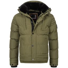 Alessandro Salvarini Jacke 'Fabiano' Herren Gr&ouml;&szlig;e M oliv / schwarz