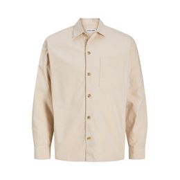 Jack & Jones JACK & JONES Button Up Shirt 'JJETristan' male size XS Cream