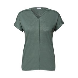 Cecil T-Shirt Damen Gr&ouml;&szlig;e S dunkelgr&uuml;n