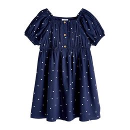 next Kleid M&auml;dchen Gr&ouml;&szlig;e 134 navy / wei&szlig;