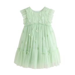 next Kleid M&auml;dchen Gr&ouml;&szlig;e 98 pastellgr&uuml;n