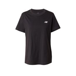 New Balance T-Shirt 'Essentials' Damen Gr&ouml;&szlig;e XS schwarz / wei&szlig;