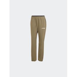 adidas terrex Outdoorhose Damen Gr&ouml;&szlig;e L oliv / schwarz / wei&szlig;