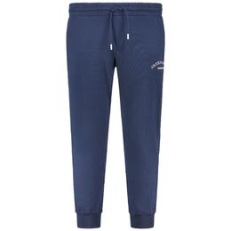 Jack & Jones Gro&szlig;e Gr&ouml;&szlig;en Jack&Jones Jogginghose aus Baumwollmischung Farbe blau Gr&ouml;&szlig;e: W46