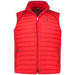 Gro&szlig;e Gr&ouml;&szlig;en Wellensteyn Steppweste "MOLM-Vest" , wind- und wasserabweisend Farbe rot Gr&ouml;&szlig;e: 5XL