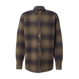 G-Star Raw G-STAR Button Up Shirt male size XL Brown / Chocolate / Olive