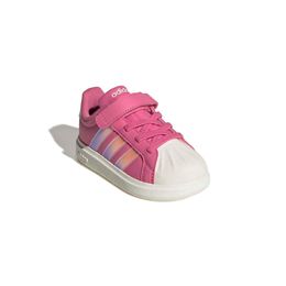 adidas Sportswear Schuh 'Streettalk' Jungen Gr&ouml;&szlig;e 26.5 gold / orchidee / perlwei&szlig; / offwhite