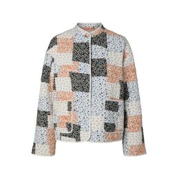 Pieces Jacke 'PCRIKKE' Damen Gr&ouml;&szlig;e XL navy / orange / schwarz / wei&szlig; Sommerjacke