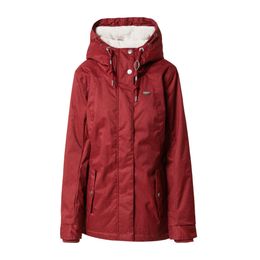 Ragwear Parka 'MONADDE' Damen Gr&ouml;&szlig;e L weinrot / offwhite