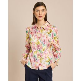 Marcel Ostertag Bluse mit Print
