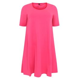 Yoek Kleid ' COTTON ' Damen Gr&ouml;&szlig;e 38/40 pink Winterkleid