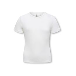 Only Girls T-Shirt 'KOGLucky' M&auml;dchen Gr&ouml;&szlig;e 122/128 wei&szlig;
