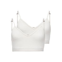 Only Girls BH 'KOGLOLA' M&auml;dchen Gr&ouml;&szlig;e 134/140 wei&szlig;