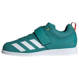 adidas Performance Sportschuh 'Powerlift 5' Herren Gr&ouml;&szlig;e 44.5/45 jade / pink / wei&szlig;