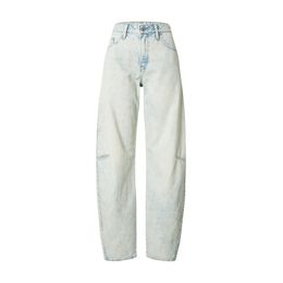Levi's Levi's 'Baggy Dad Barrel Jeans' Damen Gr&ouml;&szlig;e 26 hellblau / wei&szlig;